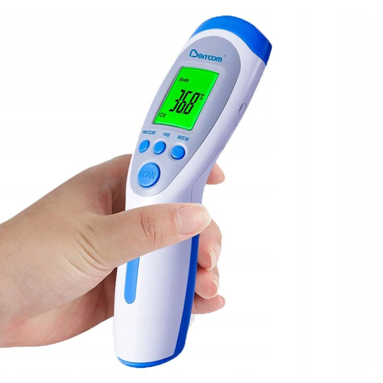 ⚡ Berrcom Termometr bezdotykowy na podczerwień JXB-182 ⚡ Sklep Cyfra.eu ⚡